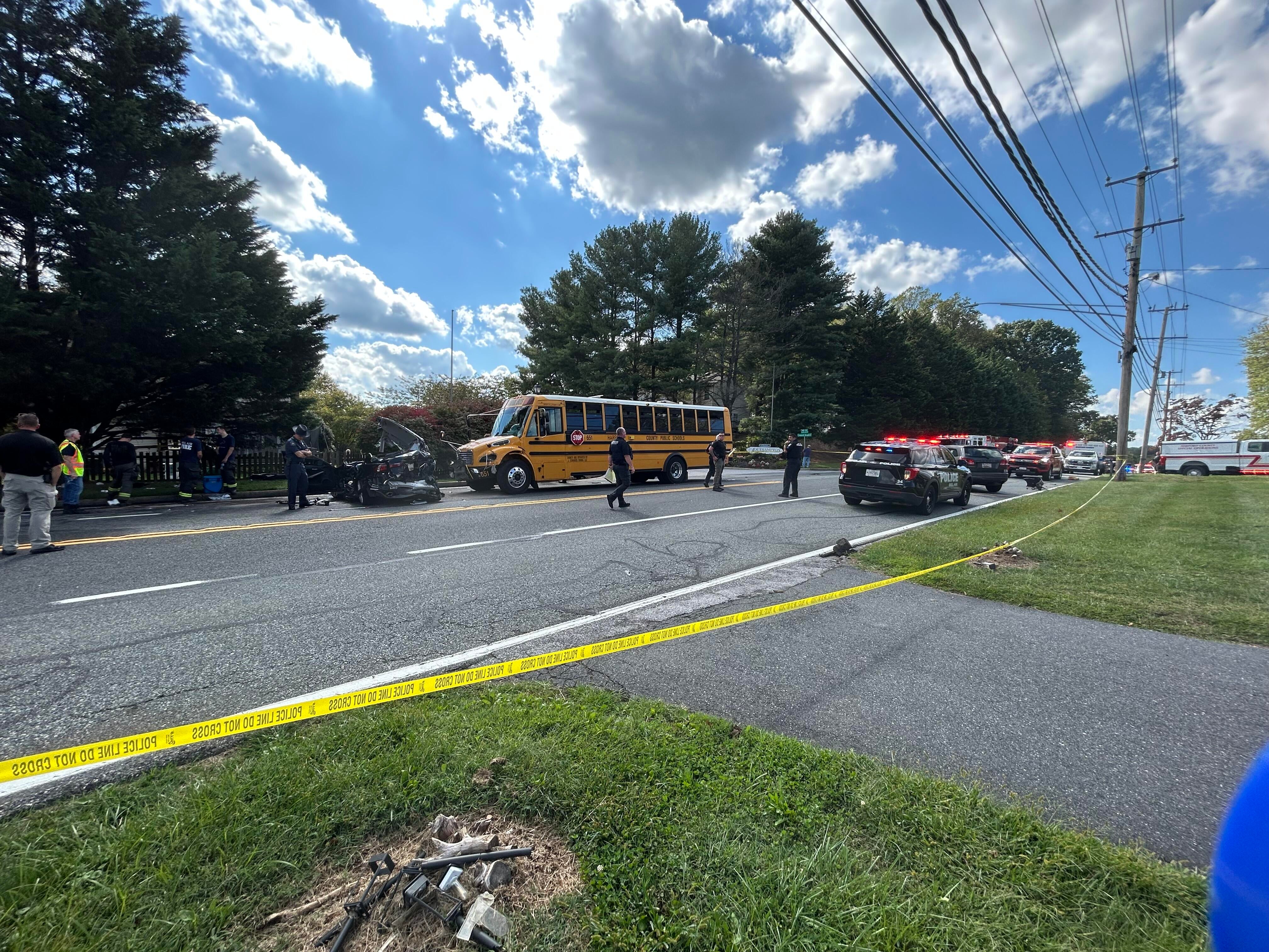 Driver dead, another injured after 2-vehicle crash in Maryland - CBS ...