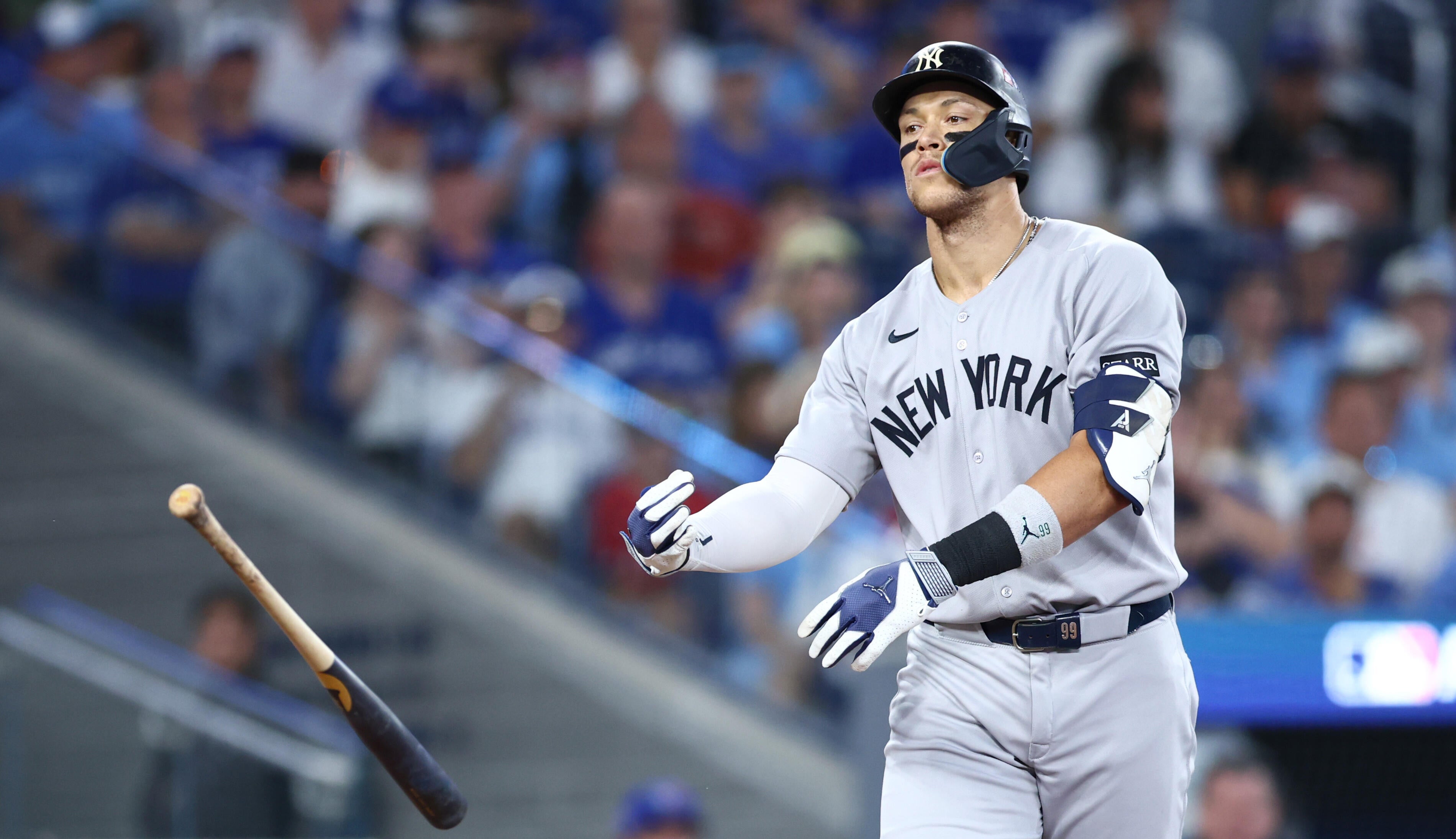 Yankees-Blue Jays game today rained out, doubleheader Sunday - CBS New York