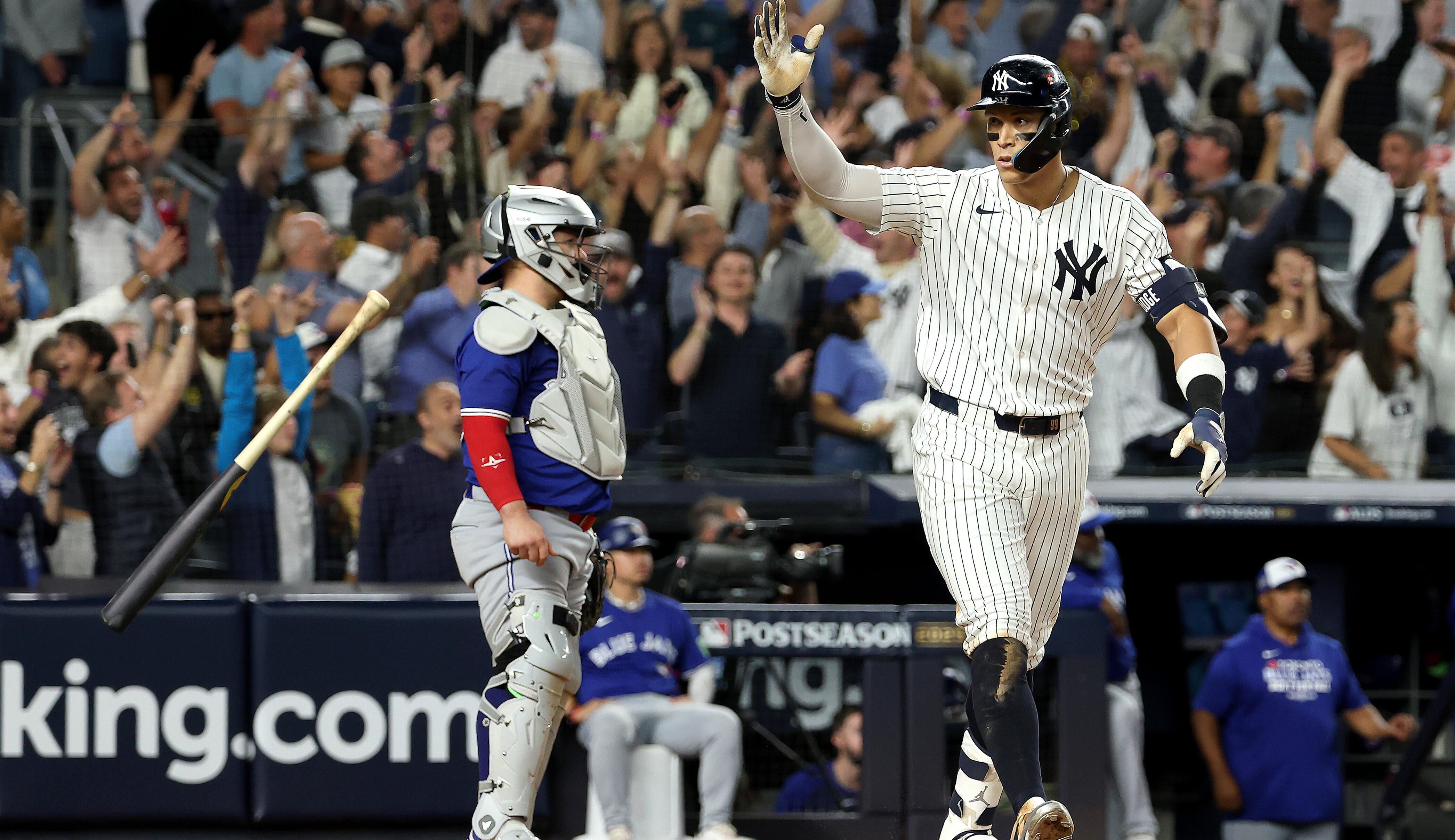 Yankees-Blue Jays game today rained out, doubleheader Sunday - CBS New York