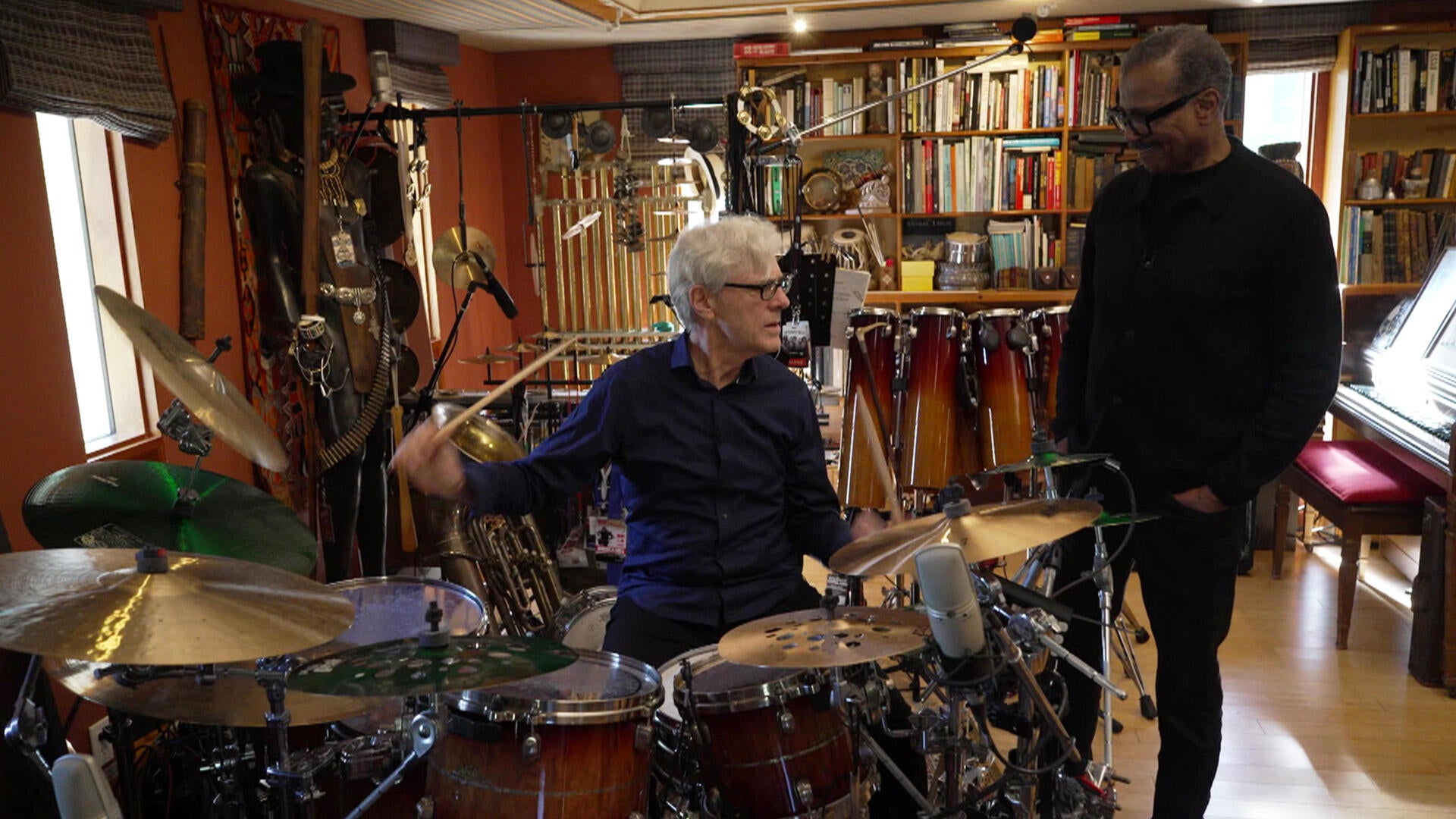 Stewart Copeland turns his studio into a wild orchestra | WGHN
