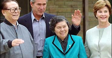 Bush, Jiang Talk N. Korea Nukes - CBS News