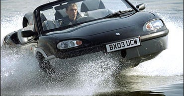 Amphibious Car Debuts In London - CBS News