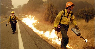 Calif. Firefighter: This Is A War - CBS News