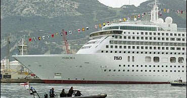 'Sick' Ship Leaves Gibraltar - CBS News