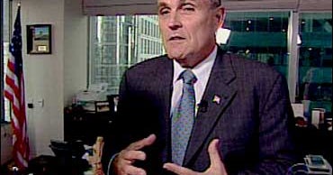 Rudy G. Touts NYC Resilience - CBS News