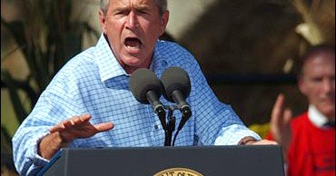 Bush Comes Out Firing After Debate - CBS News