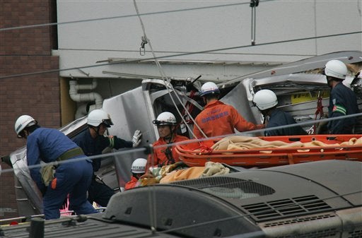 Japan Train Derailment