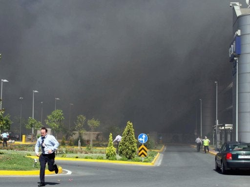 Istanbul Airport Fire