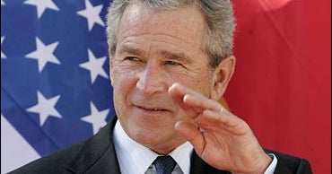 Bush In Germany