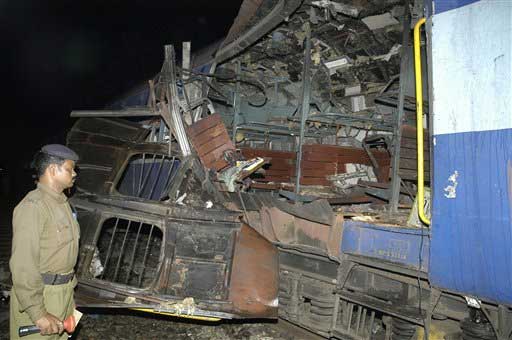 Train Explosion In India