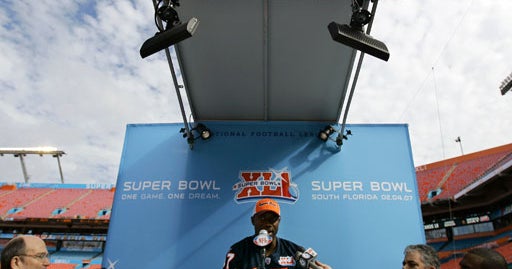 Super Bowl XLI Media Day