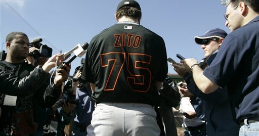 Zito Unveils New Delivery For Giants - CBS News