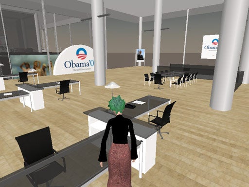 Second Life Campaigns