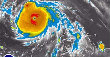 Hurricane Felix Strengthens To Category 5 - CBS News