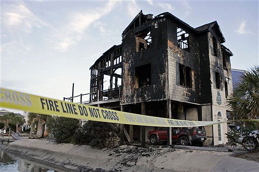 Tragic Beach House Blaze