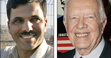 Jimmy Carter Embraces Hamas Official - CBS News