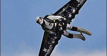 Rocket Man Takes Flight