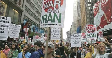 Rallies Scorn Saber Rattling Against Iran - CBS News