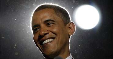 Obama Takes Center Stage