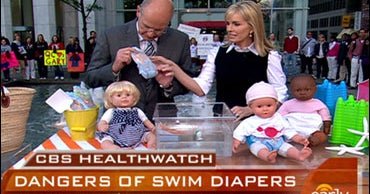Some Swim Diapers Dirtying Up Pool Water? - CBS News