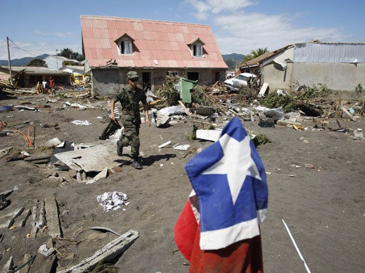 Chile Earthquake Aftermath