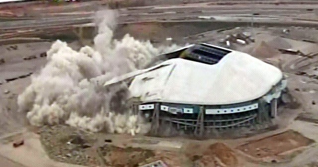Texas Stadium Implosion - CBS News