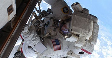 Astronauts Mark Space Milestones - CBS News