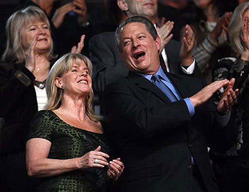 Al and Tipper Gore