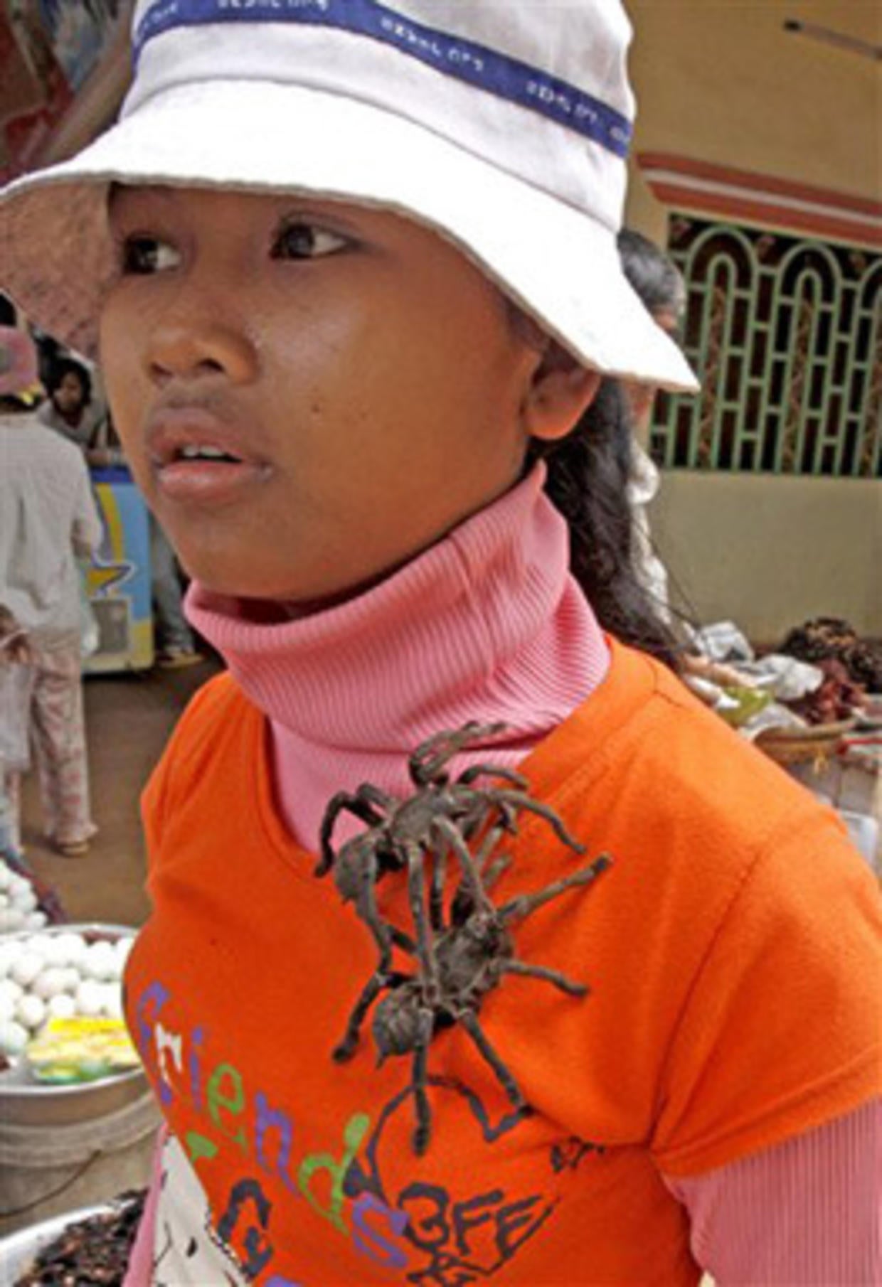 Cambodian Tasty Treat: Deep-Fried Spiders