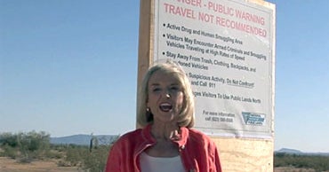 Jan Brewer Slams Obama for New Border Signs - CBS News