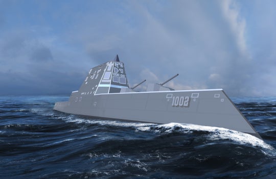 A Look at the Navy's New Tech-Heavy Destroyer