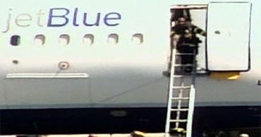 JetBlue Plane Catches Fire Landing; 15 Injured - CBS News