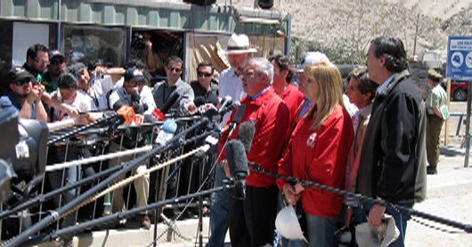 Chile Mine Collapse: Drill is 40 Meters Away from Trapped Miners - CBS News