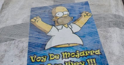 D'oh! Homer Simpson Decorated Pot Seized from Cartel - CBS News