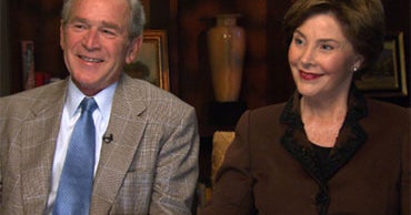 George and Laura Bush: "There's No Do-Overs" - CBS News