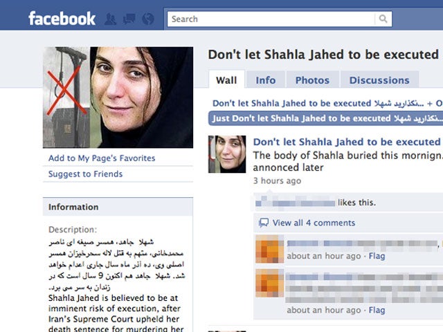 Shahla Jahed Executed by Iran