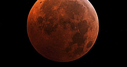 The Drama of a Total Lunar Eclipse