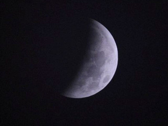 The Drama of a Total Lunar Eclipse