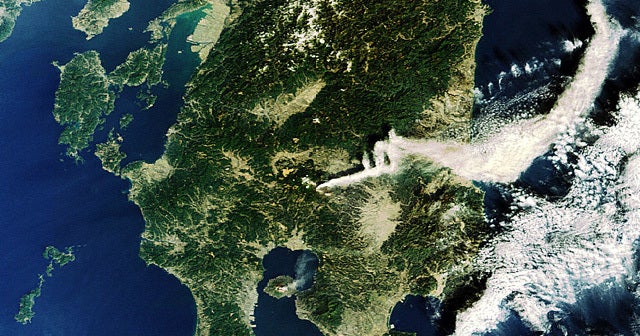 After Half Century Snooze, Japanese Volcano Wakes Up - CBS News