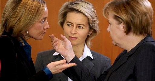 Women Top German Politics, Absent From Boards - CBS News