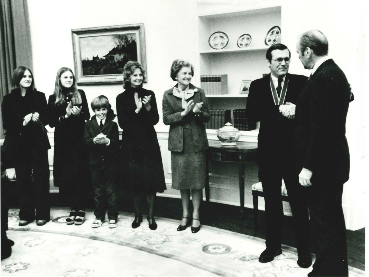 Donald Rumsfeld's Life in Pictures