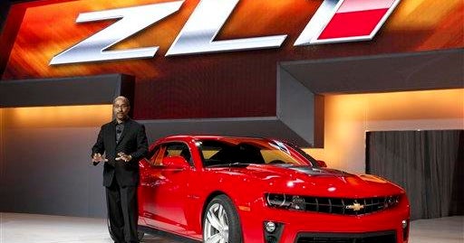 General Motors Unveils New Camaro At Auto Show - CBS News