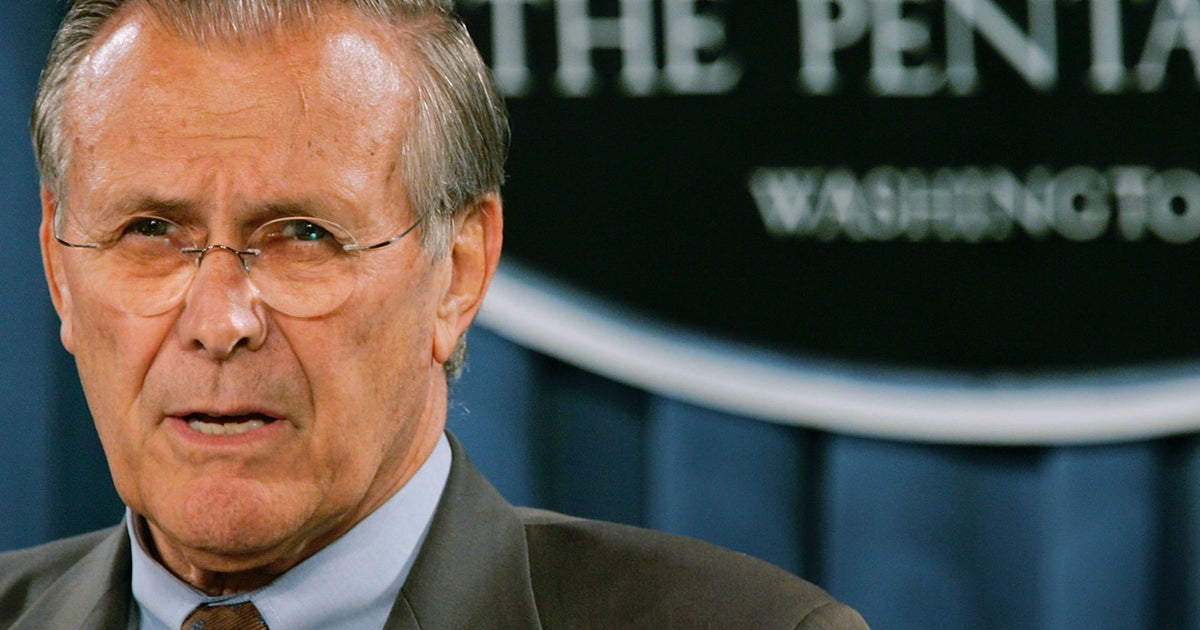 Rumsfeld Reflects on Mistakes of Iraq War - CBS News