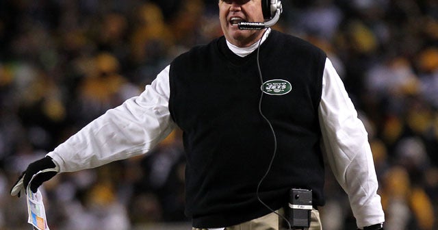 NY Jets' Ryan, GM, shoot scene in crime drama - CBS News
