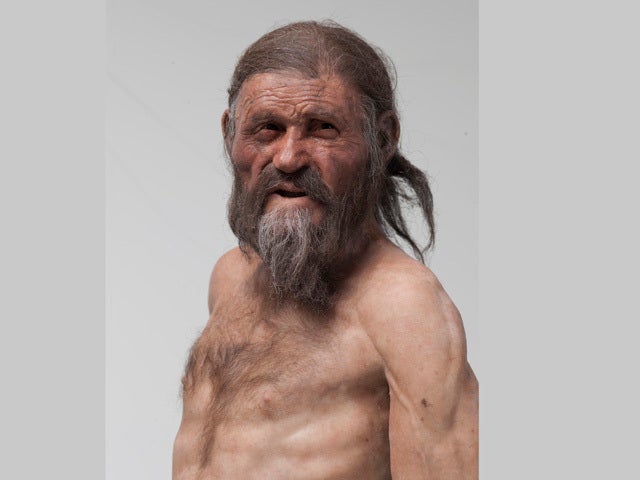 First look at "Oetzi" the Neolithic ice man