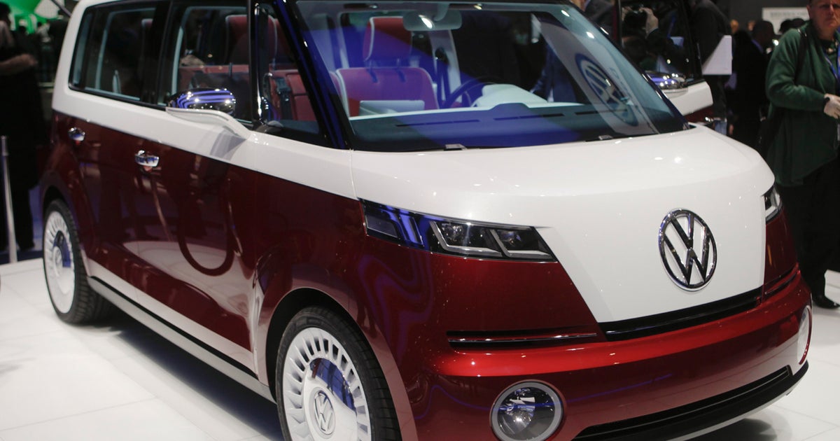 Classic VW microbus gets a modern makeover - CBS News