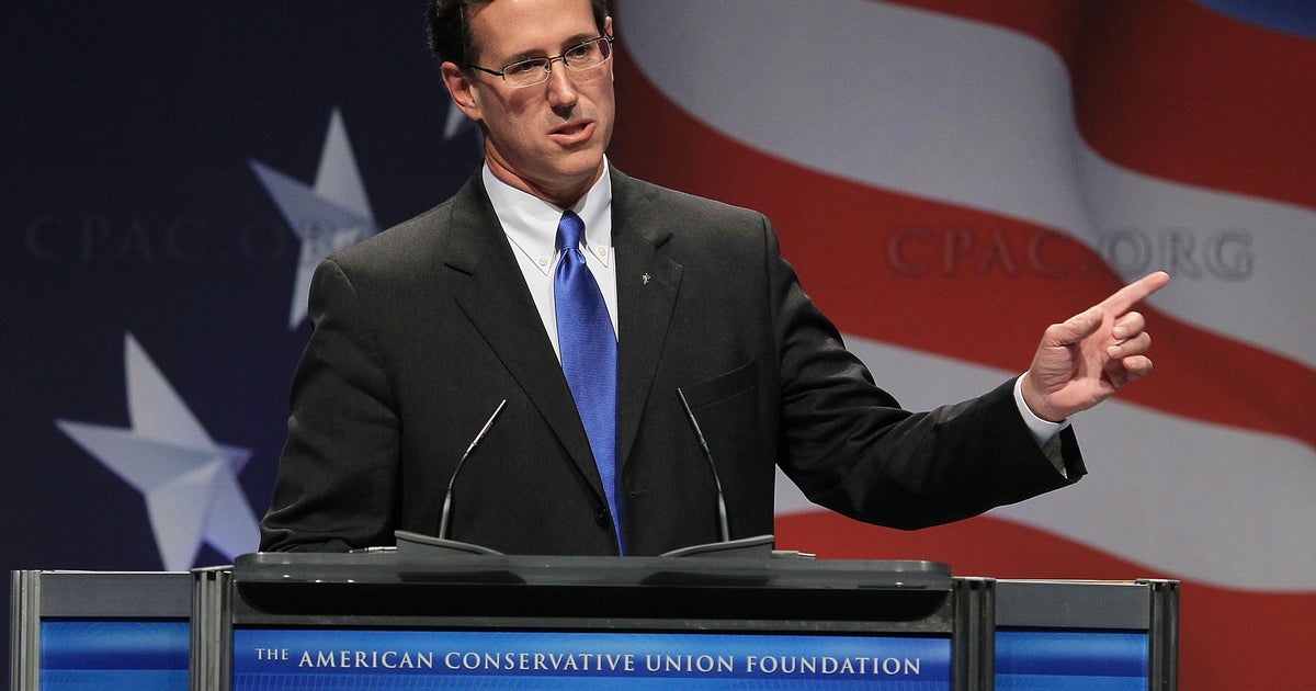 Santorum fighting for children like ill daughter - CBS News