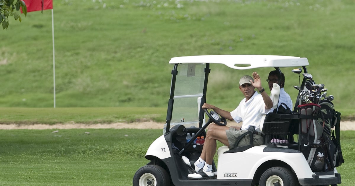 Why Obama should be playing more golf - CBS News