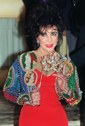 Elizabeth Taylor's glamorous style
