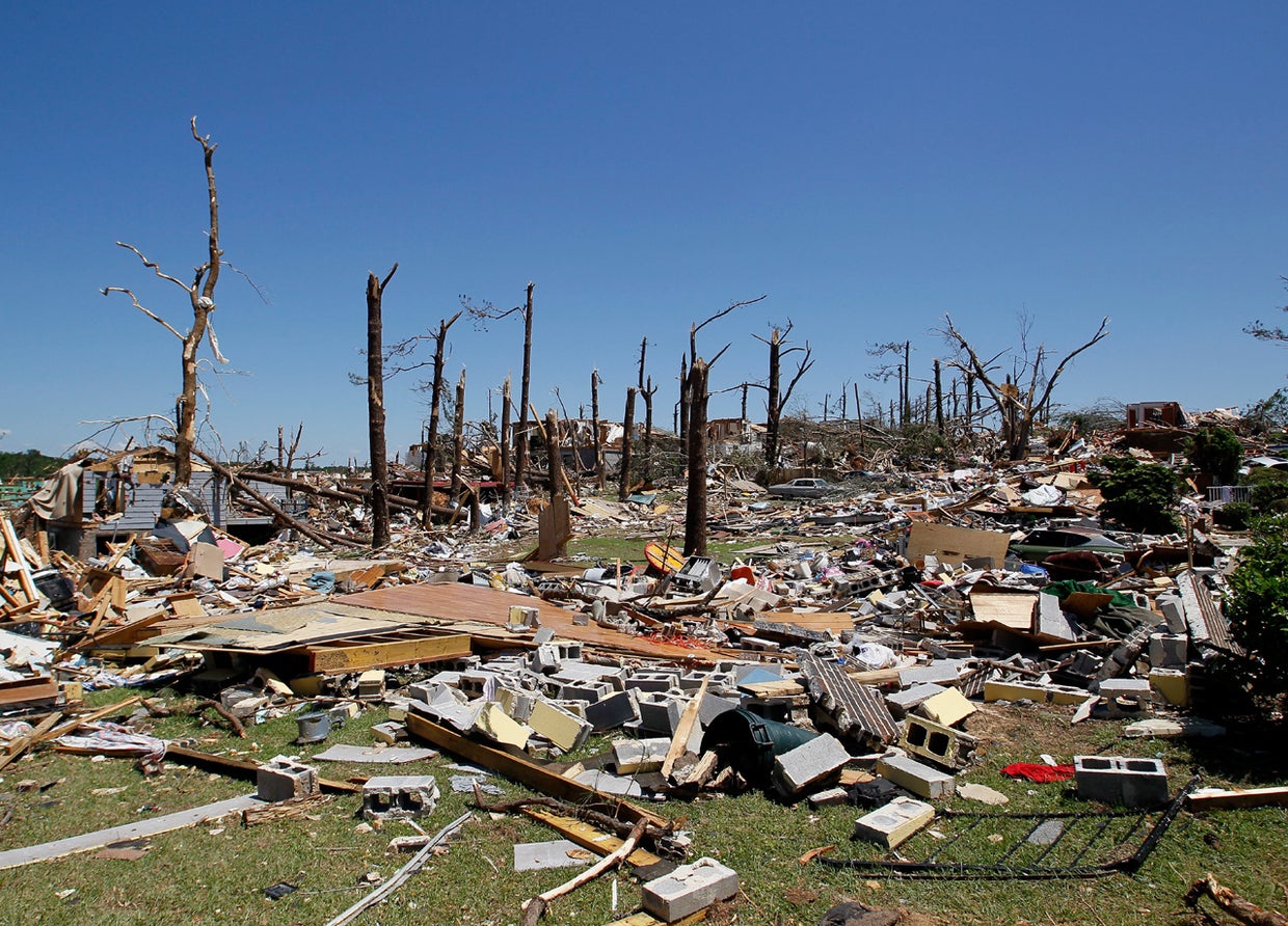 Tornadoes' apocalyptic aftermath